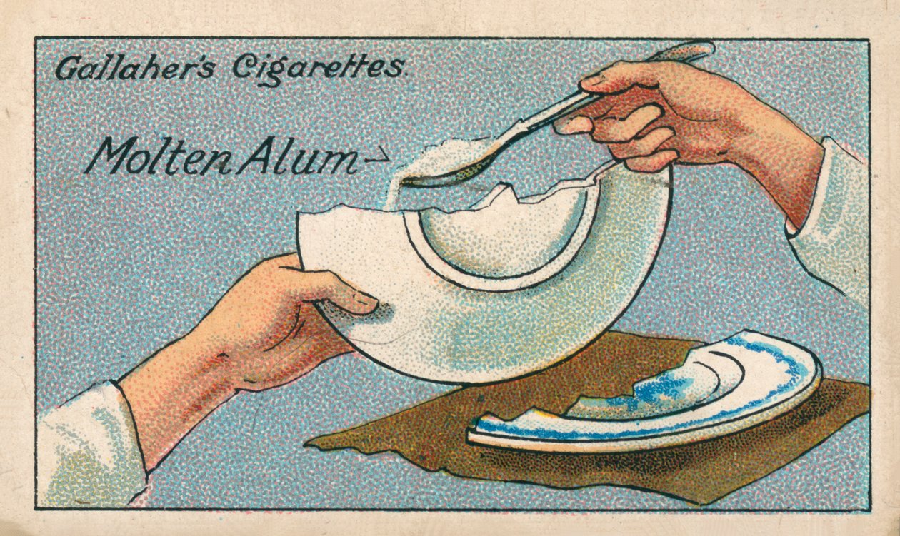 How to Mend Broken China by English School: Fine art print