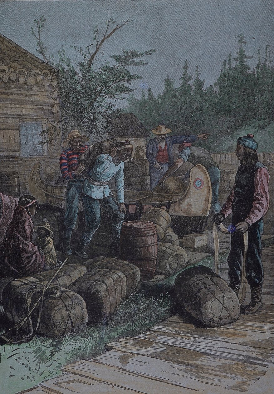 Hudson Bay Trading Post Manitoba History: The Hudson's Bay Company In