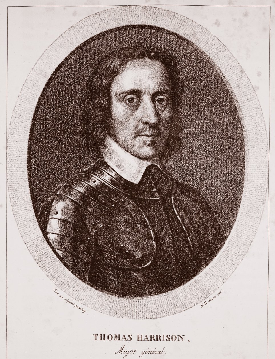 Major General Thomas Harrison, engraved by de Langlume