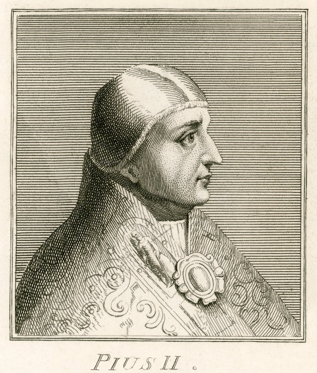 Pope Pius II by English School: Buy fine art print