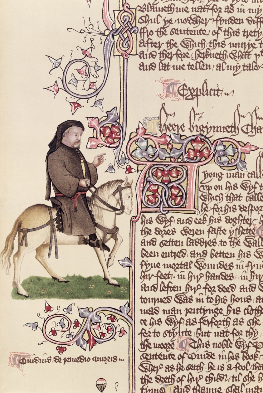 Geoffrey Chaucer The Canterbury Tales Pilgrims The Canterbury Tales