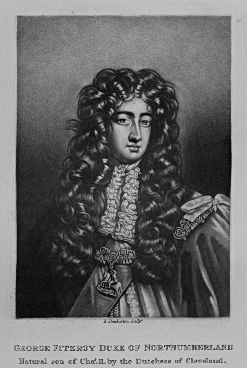 Portrait of George Duke of Northumberland, from 'Characters Illustrious ...