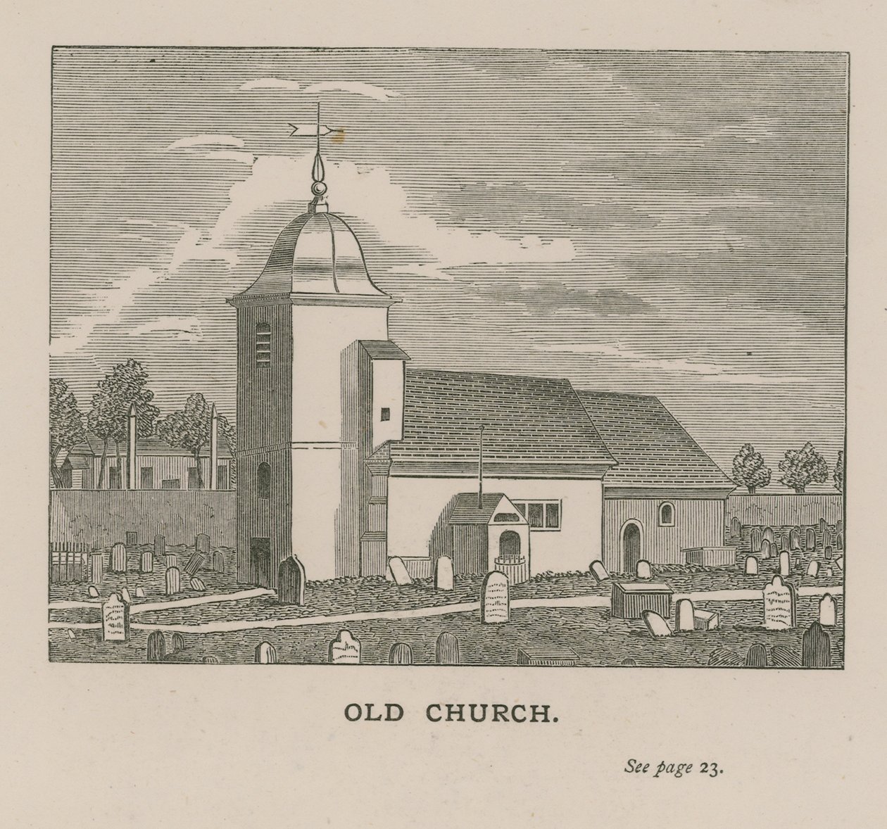 St Pancras Old Church by English School: Fine art print