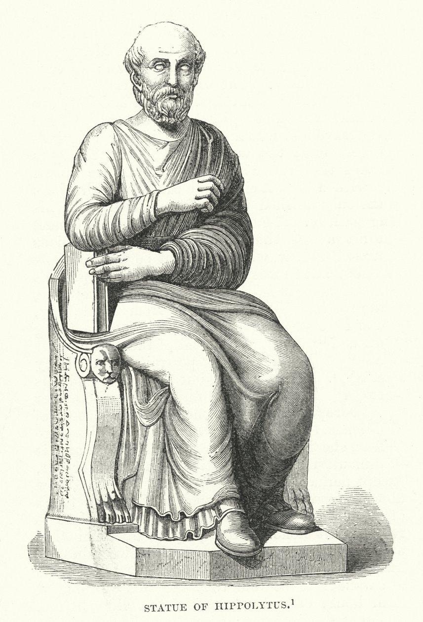 Statue of Hippolytus by English School: Buy fine art print