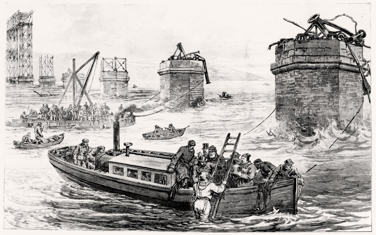 Tay Bridge Disaster: Diving Operations in Search of the Wreck of the ...