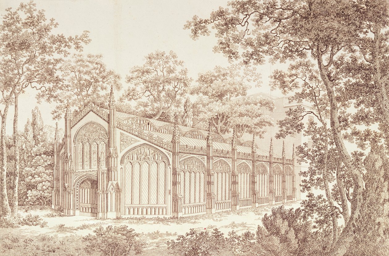 The Exterior of the Prince of Wales's Conservatory at Carlton House