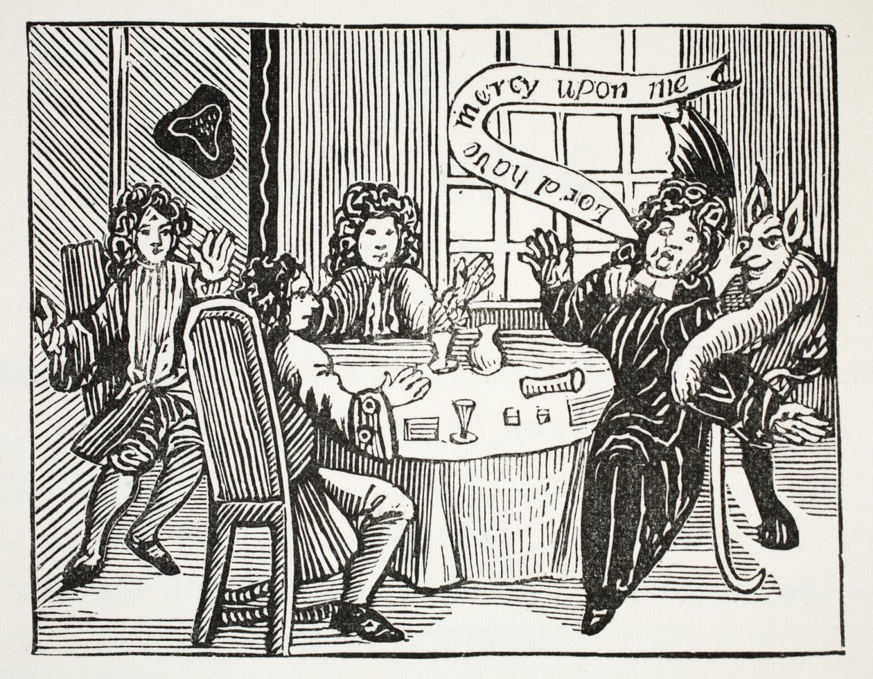 The History of Dr. John Faustus, illustration from Chap-books of the ...