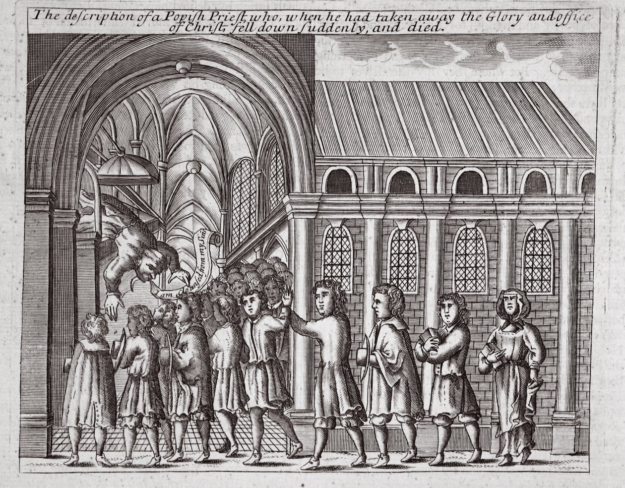 The description of a Popish priest who, when he had taken away the ...