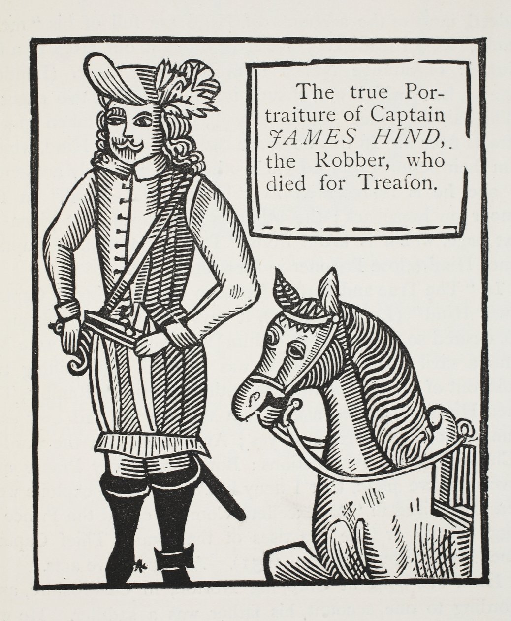 The True Portraiture of Captain James Hind, the Robber, Who Died from ...