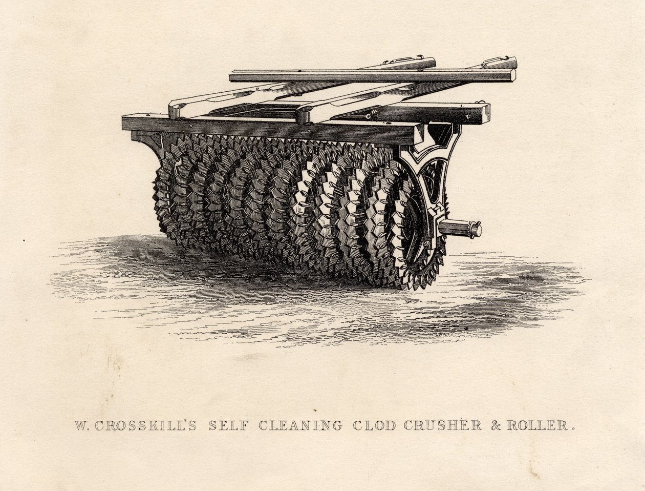 W. Crosskill's Self-Cleaning Clod Crusher and Roller