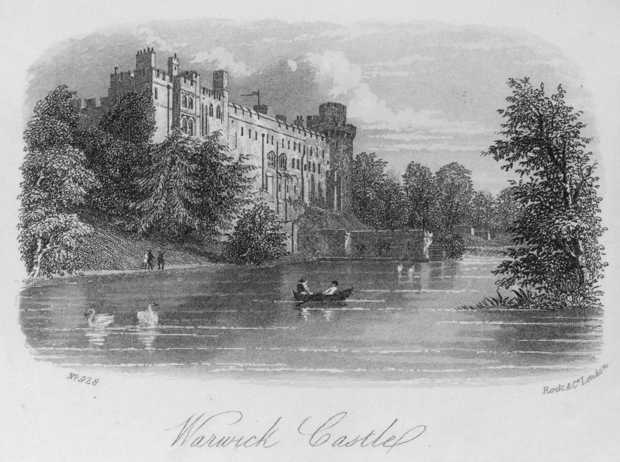 Warwick Castle by English School: Buy fine art print