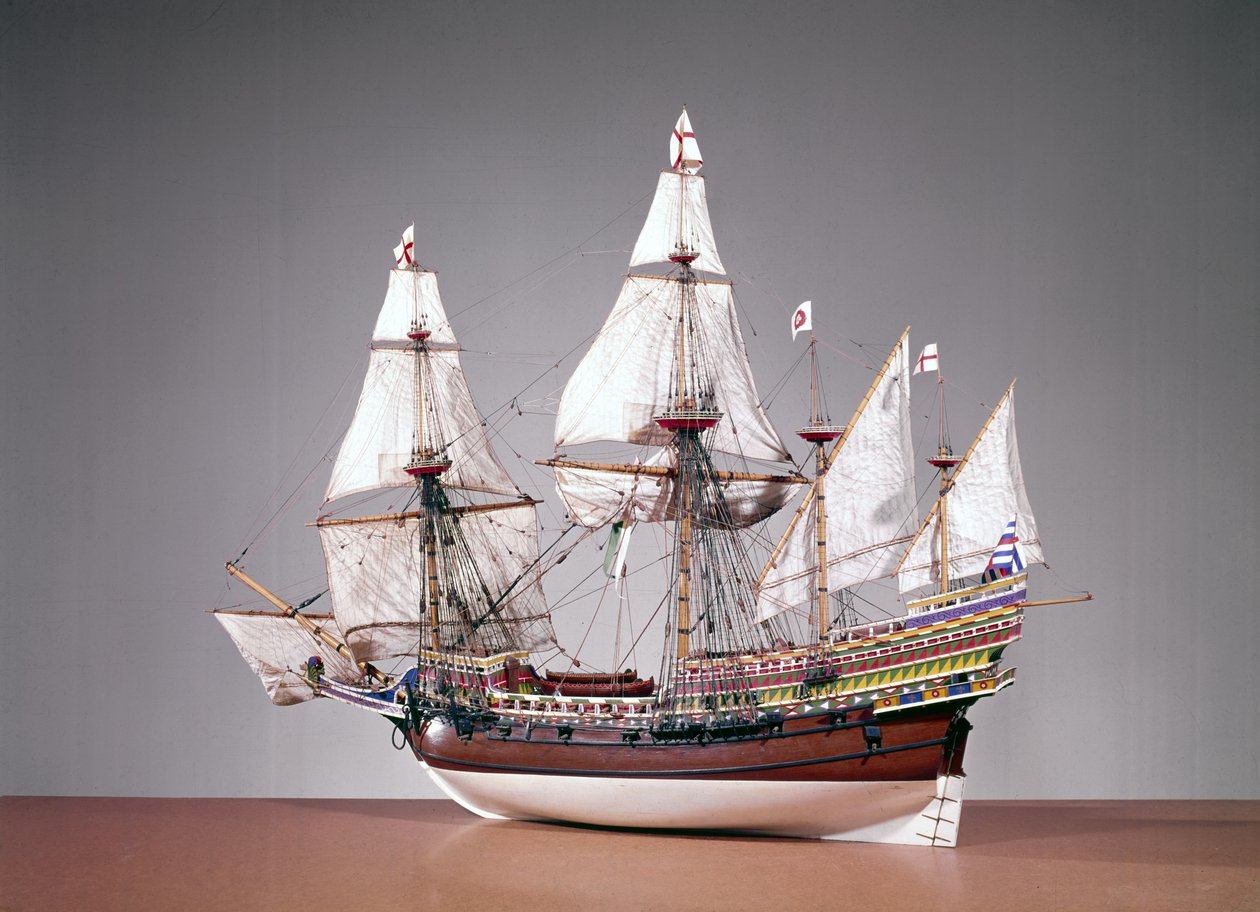 1:48 scale rigged model of the Elizabeth Jonas