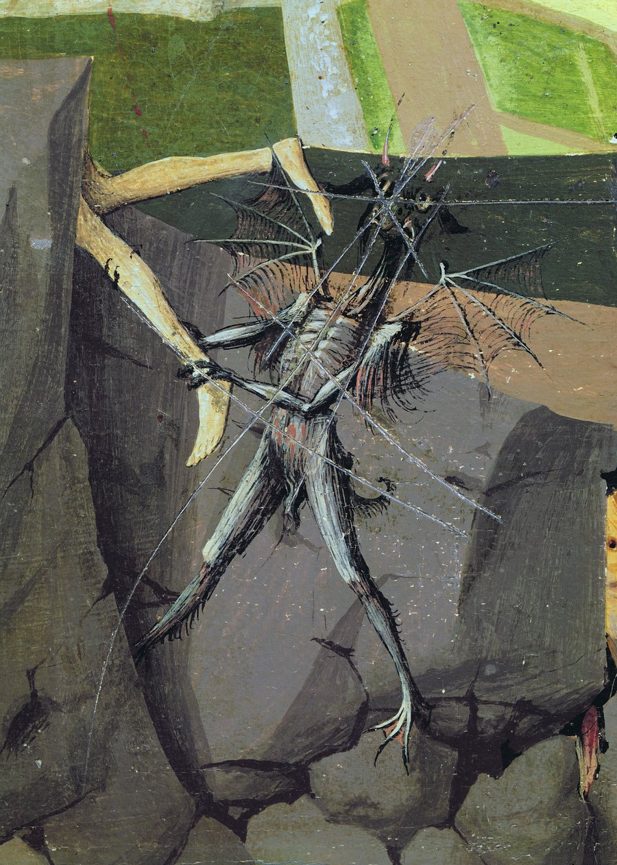 A Demon, from the 'Coronation of the Virgin', completed 1454 (detail)