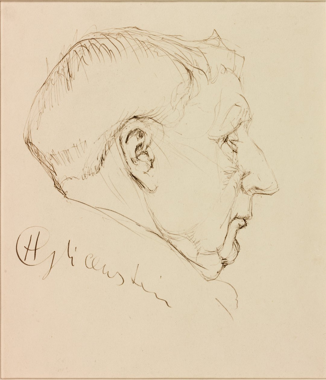 Portrait of George Horton by Enoch Henryk Glicenstein