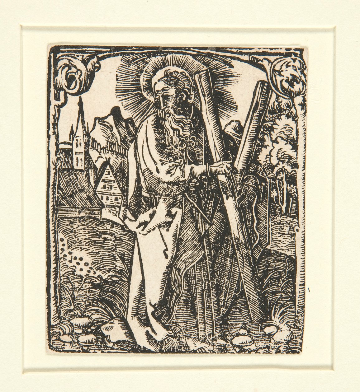 Saint Andrew by Erhard Schon: Premium art reproduction
