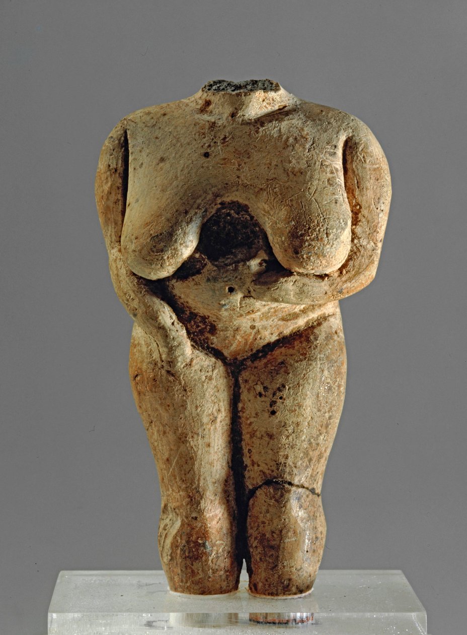 Headless Female Figurine, 3400-3000 BC by Erich Lessing