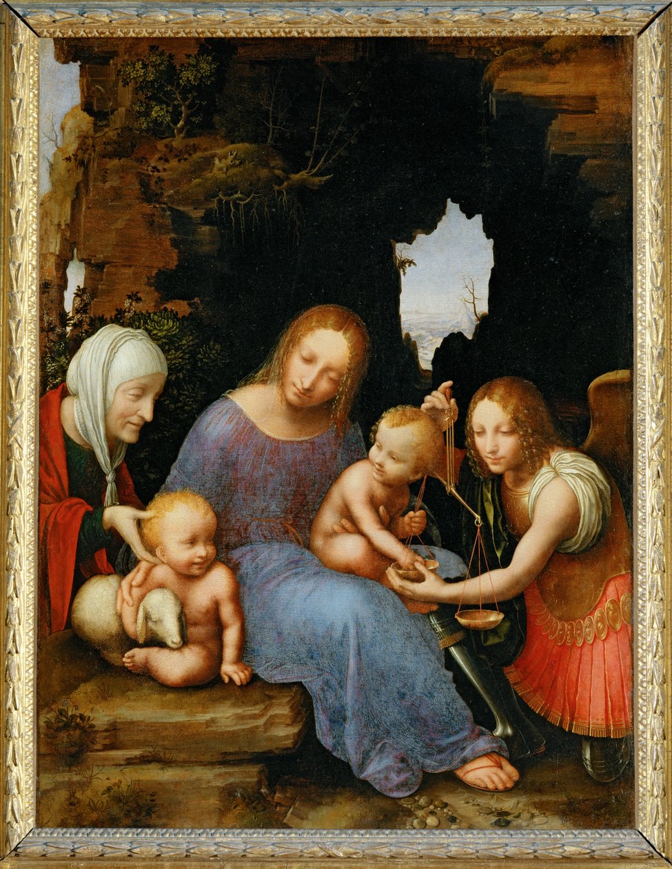 Virgin Mary and Child with Saint Elisabeth, Known as the Virgin of the ...
