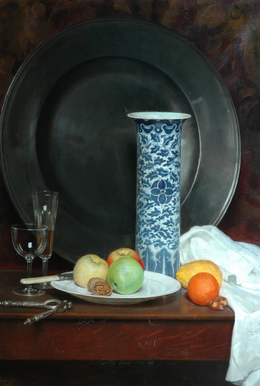 Still Life by Ernest Leopold Sichel: Buy fine art print