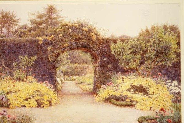 July Gold, Abbey Leix, Eire by Ernest Arthur Rowe