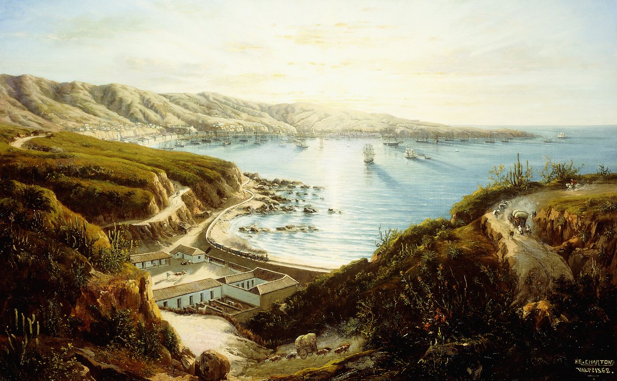 Valparaiso by Ernest Charton: Buy fine art print