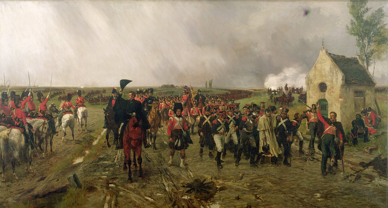 Wellington's March from Quatre Bras to Waterloo