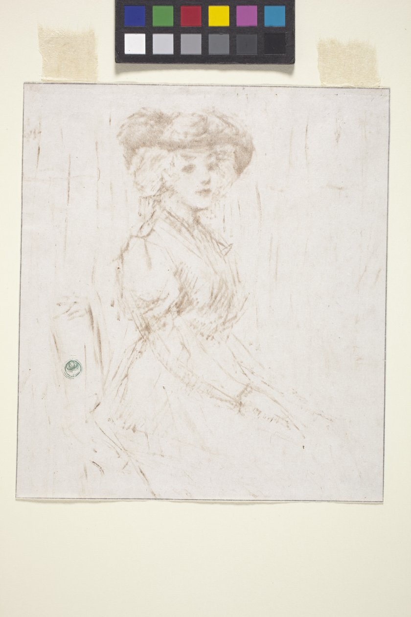 Seated Woman by Ernest Haskell: Buy fine art print