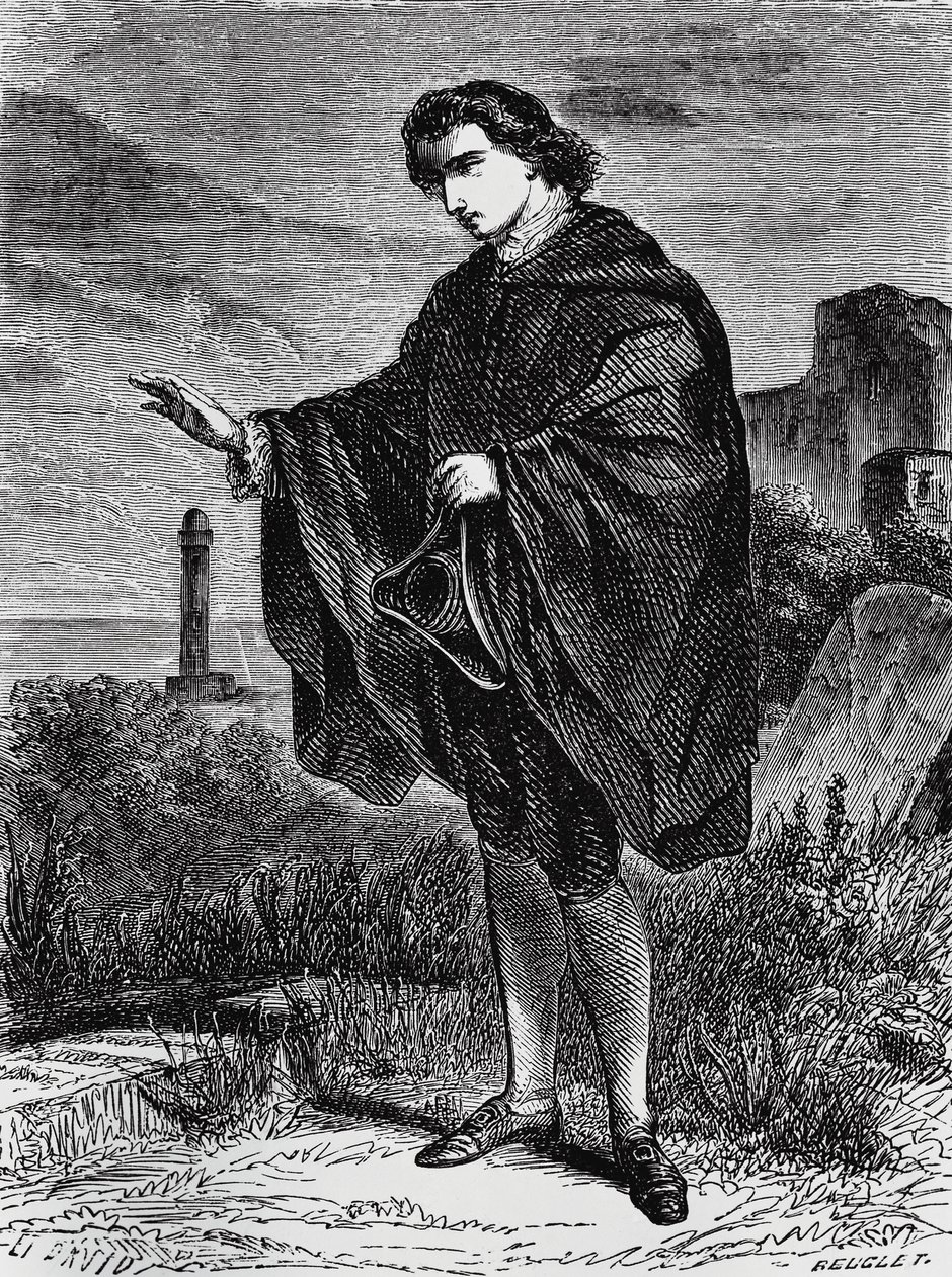 Illustration for Entail, novella by Ernst Theodor Amadeus Hoffmann