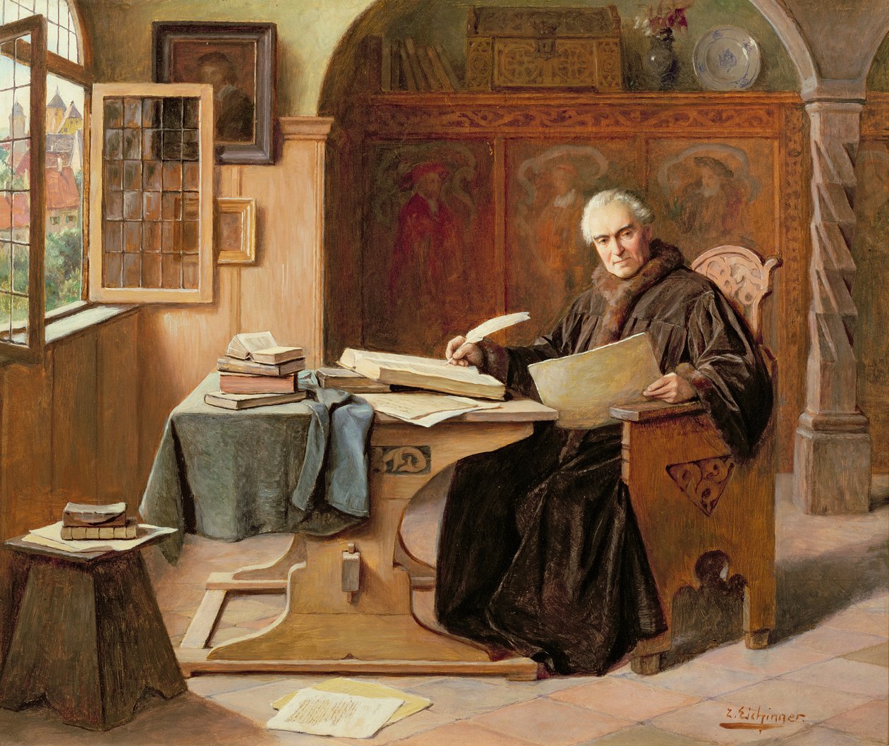 The Lawyer by Erwin Eichinger: Premium art reproduction