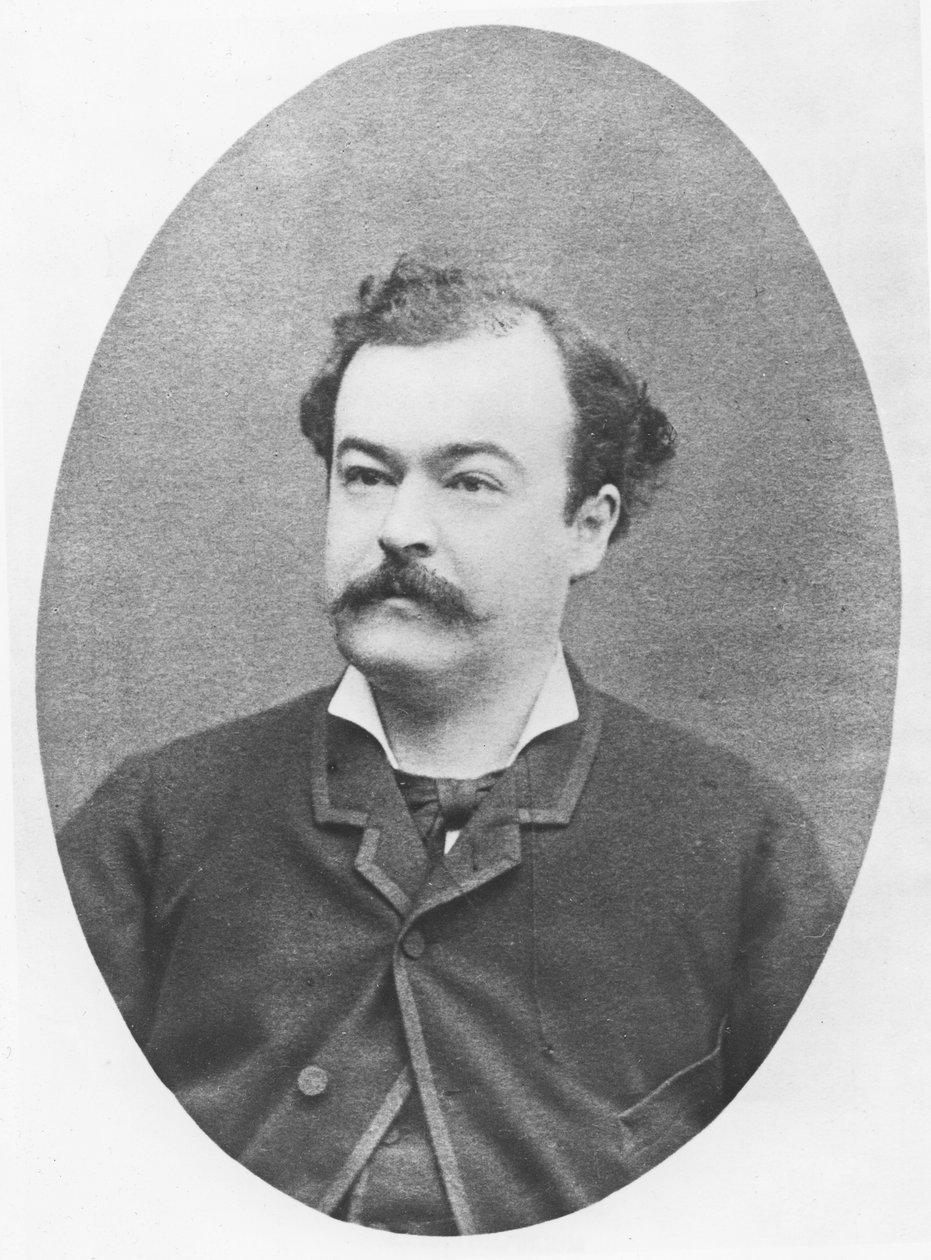 Portrait of Emile-Jean-Marie Gautier by Etienne Carjat