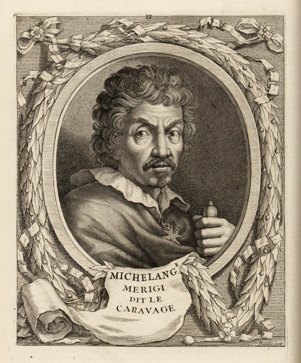 Portrait of Michelangelo Merisi da Caravaggio