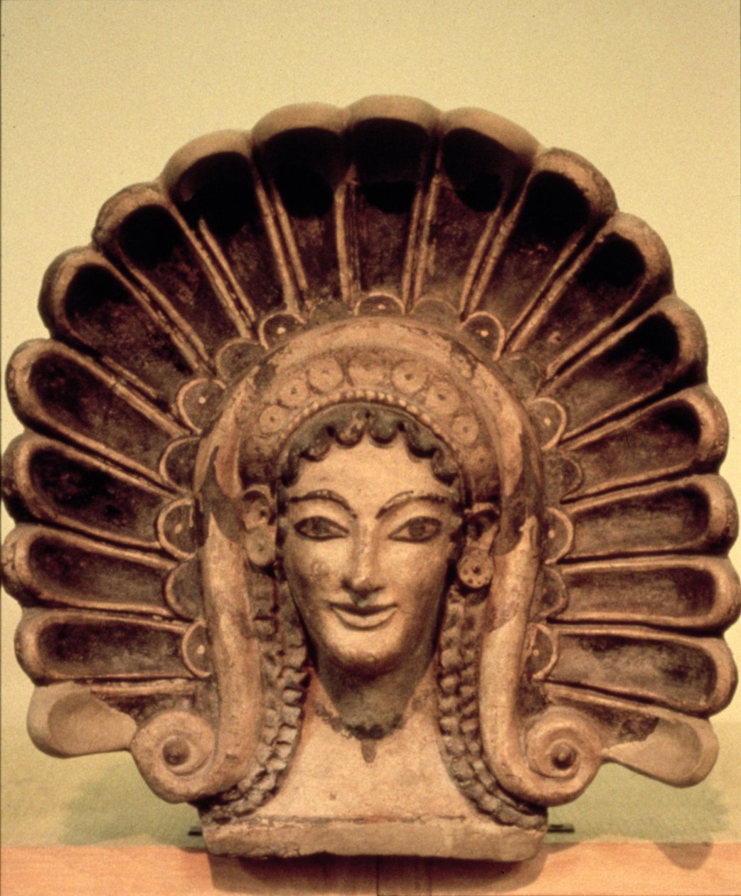 Fixture in the Etruscan temple at Veii by Etruscan