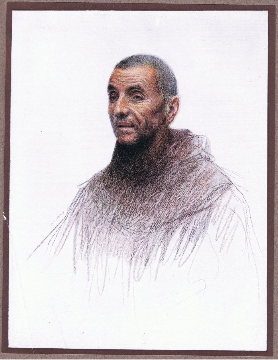 Friar Juniper by Eugene Burnand: Buy fine art print