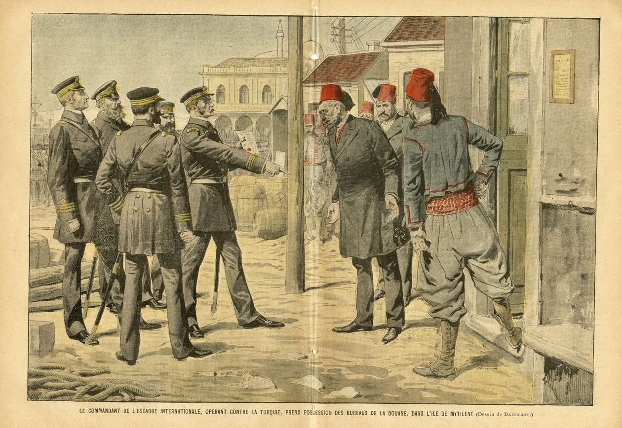 Illustration of Eugene Damblans in Le Pelerin