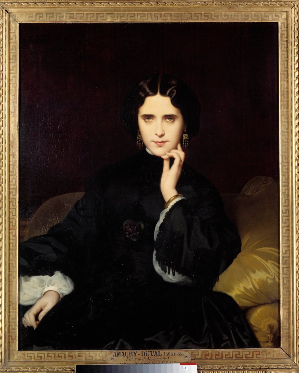 Portrait of Madame de Loynes by Eugene Emmanuel Amaury-Duval