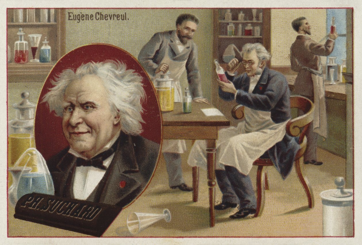Michel Eugene Chevreul, French chemist by European School
