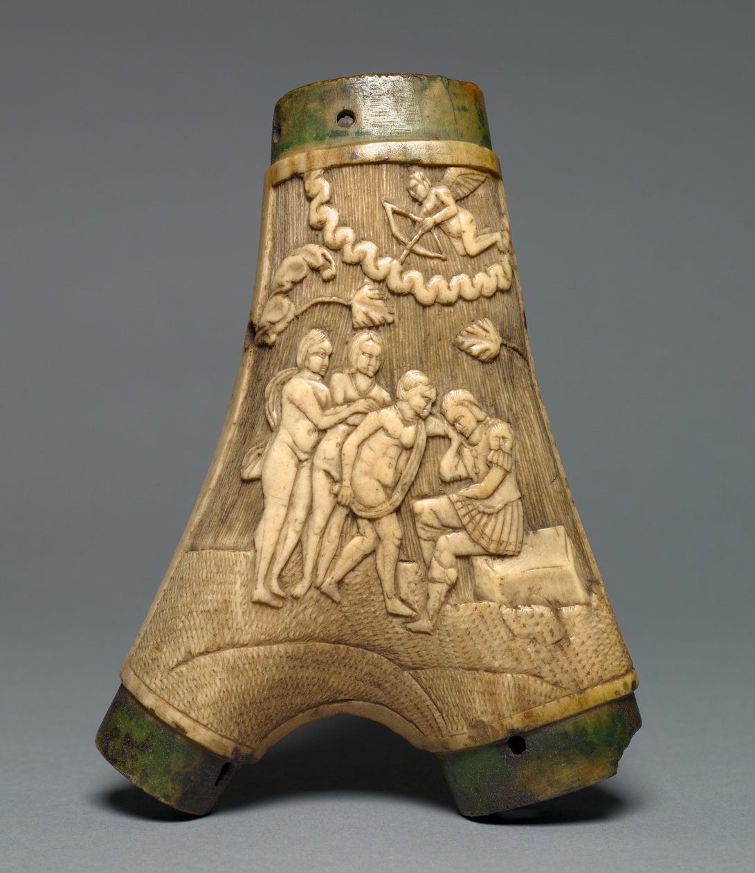 Powder Flask, c.1550-80 by European School: Fine art print