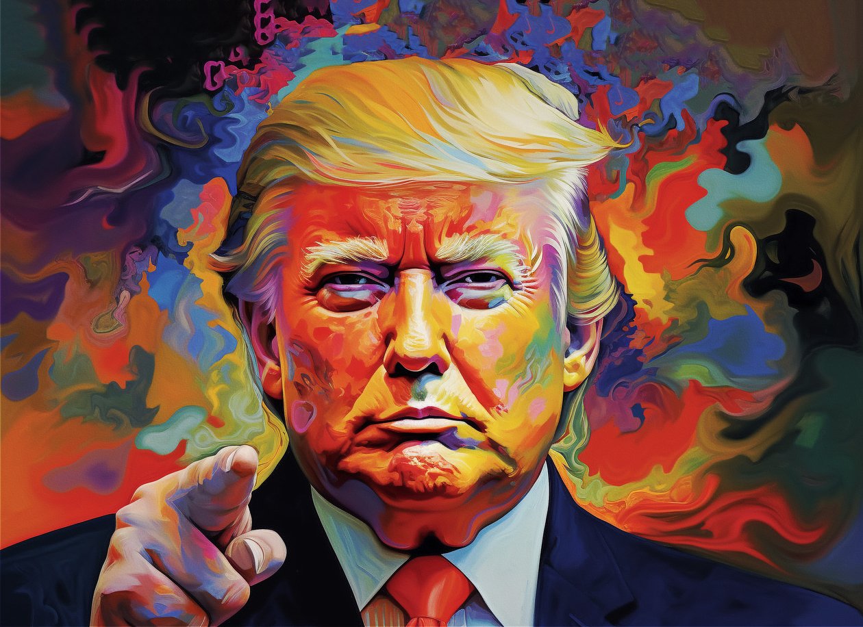 Donald Trump Portrait by F. Abderrahim: Buy fine art prints