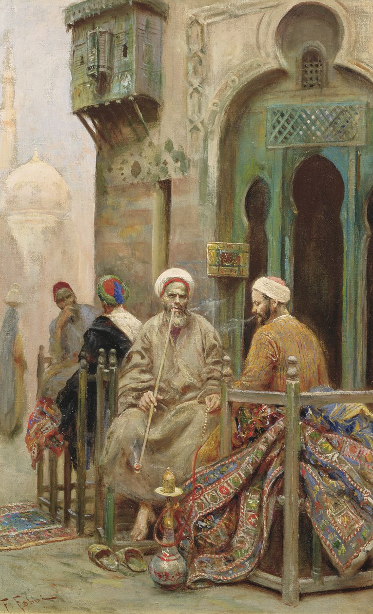 The Afternoon Smoke by Fabio Fabbi: Buy fine art print