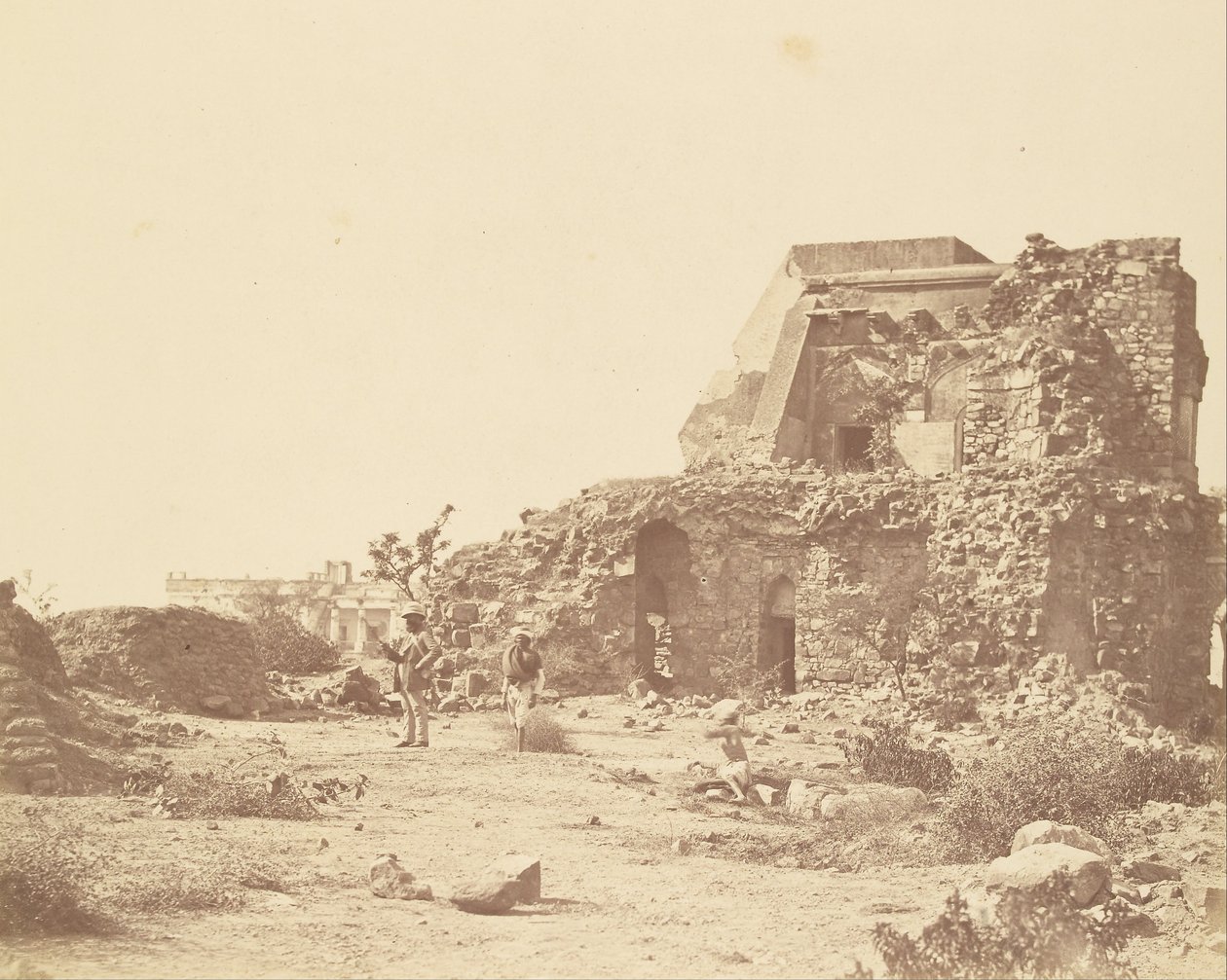 Observatory and Battery with Hindoo Rao's House in the Distance