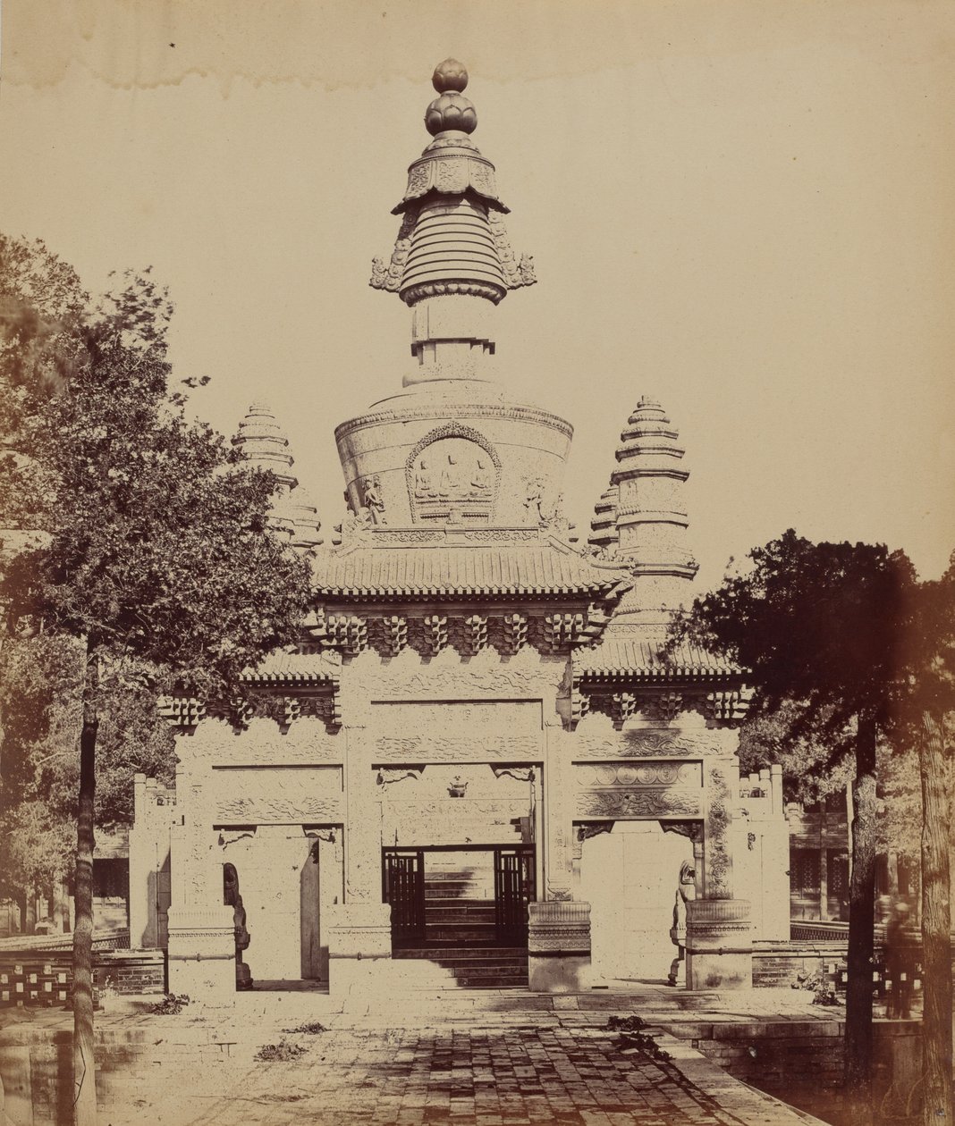 Tibetan Monument in the Lama Temple, Beijing, October 1860