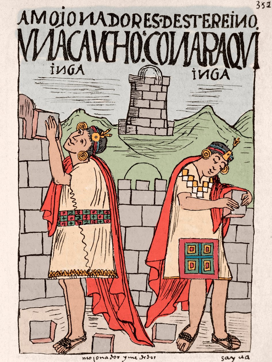 Inca Empire: Incas building attics, public and religious buildings (Ink ...
