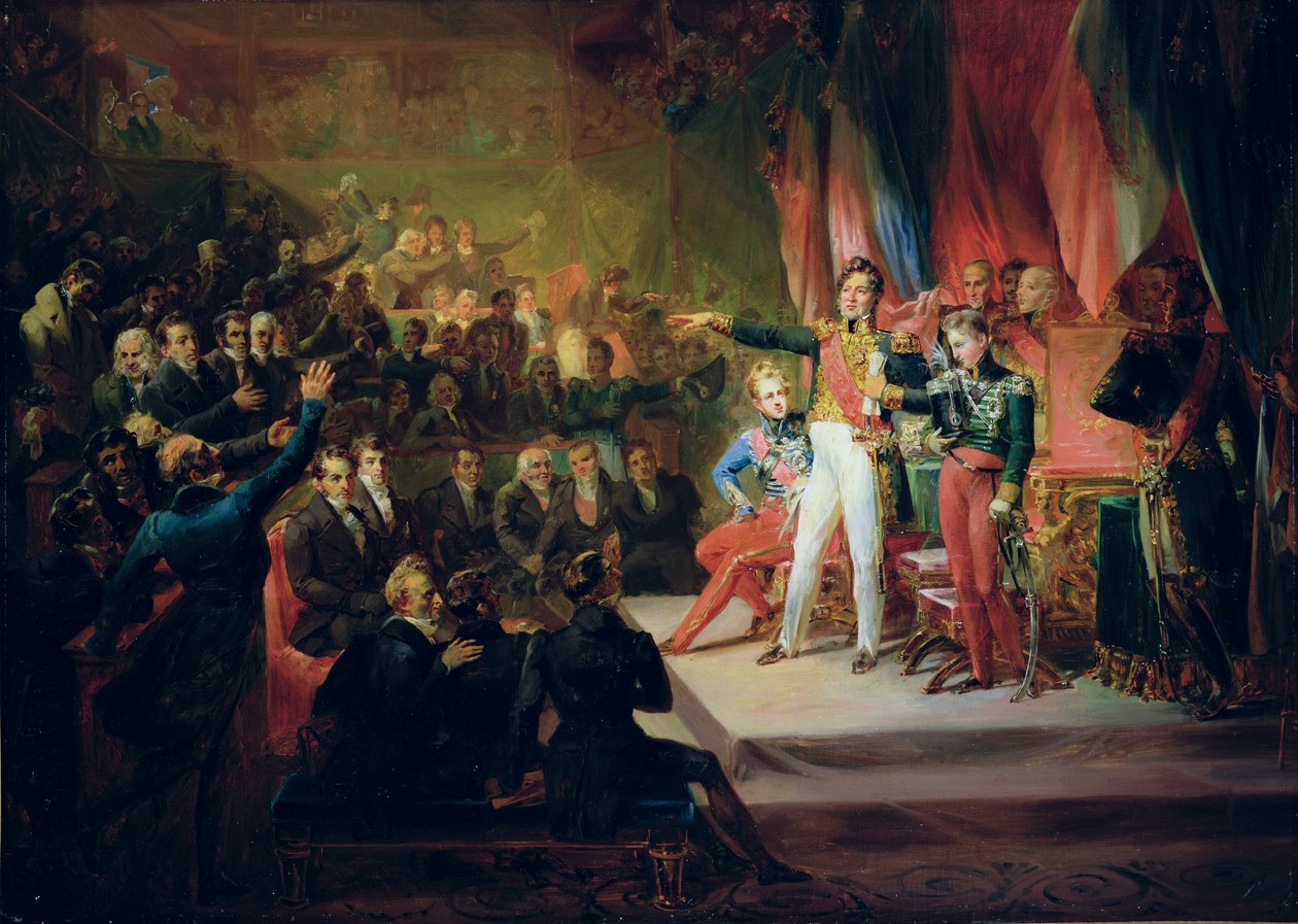 The Swearing-In of Louis-Philippe, 9th August 1830