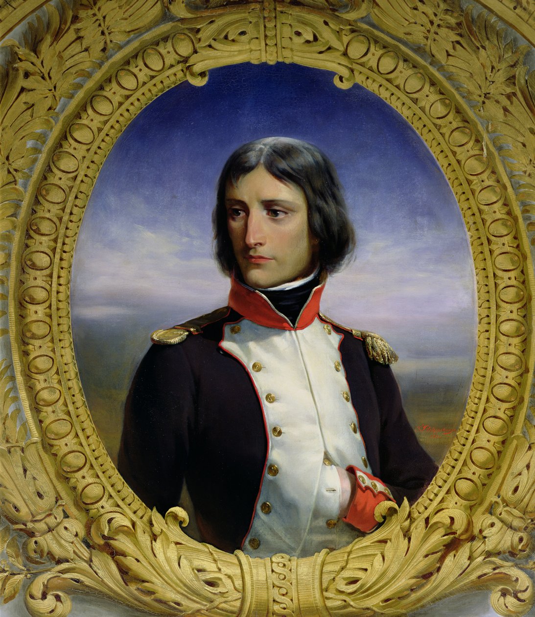 Napoleon Bonaparte as Lieutenant Colonel of the 1st Battalion of ...
