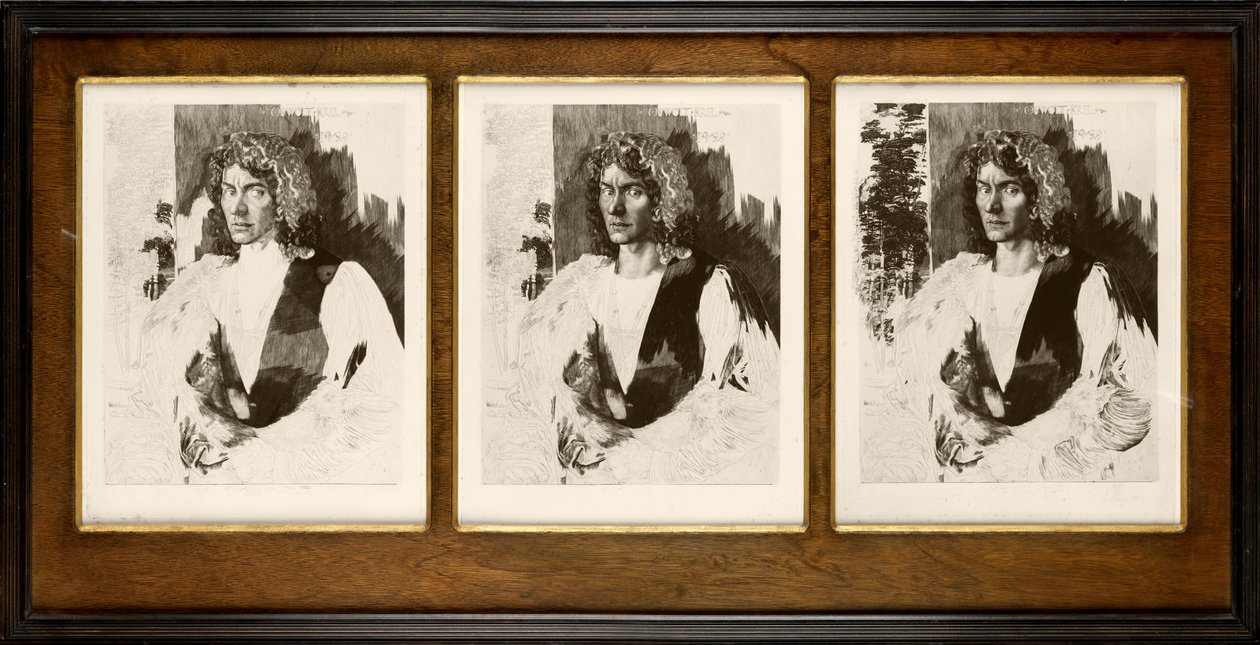 Portrait of Oswald Krell by Felix Jasinski: Fine art print