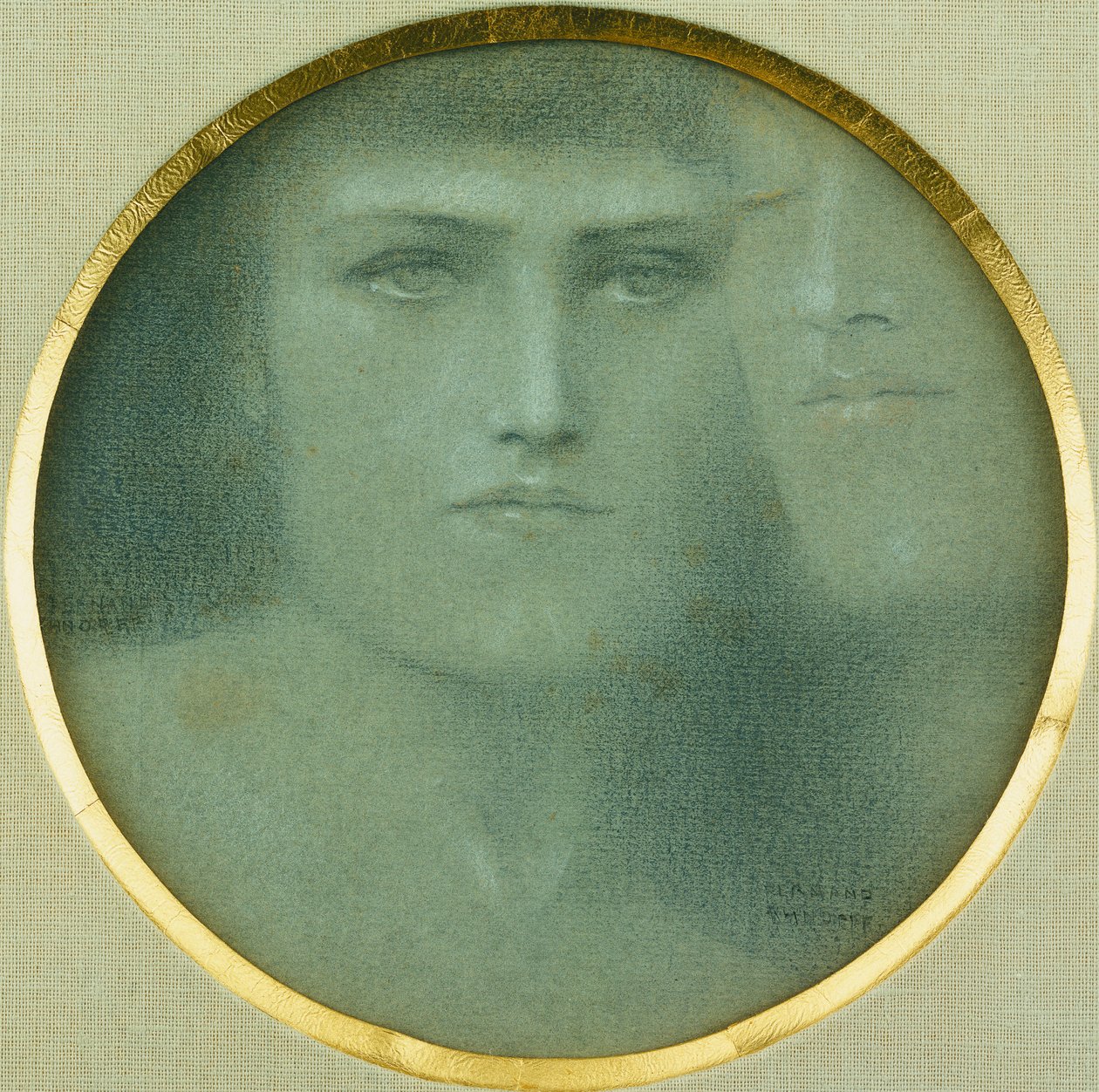 The Caresses by Fernand Khnopff: Buy fine art print