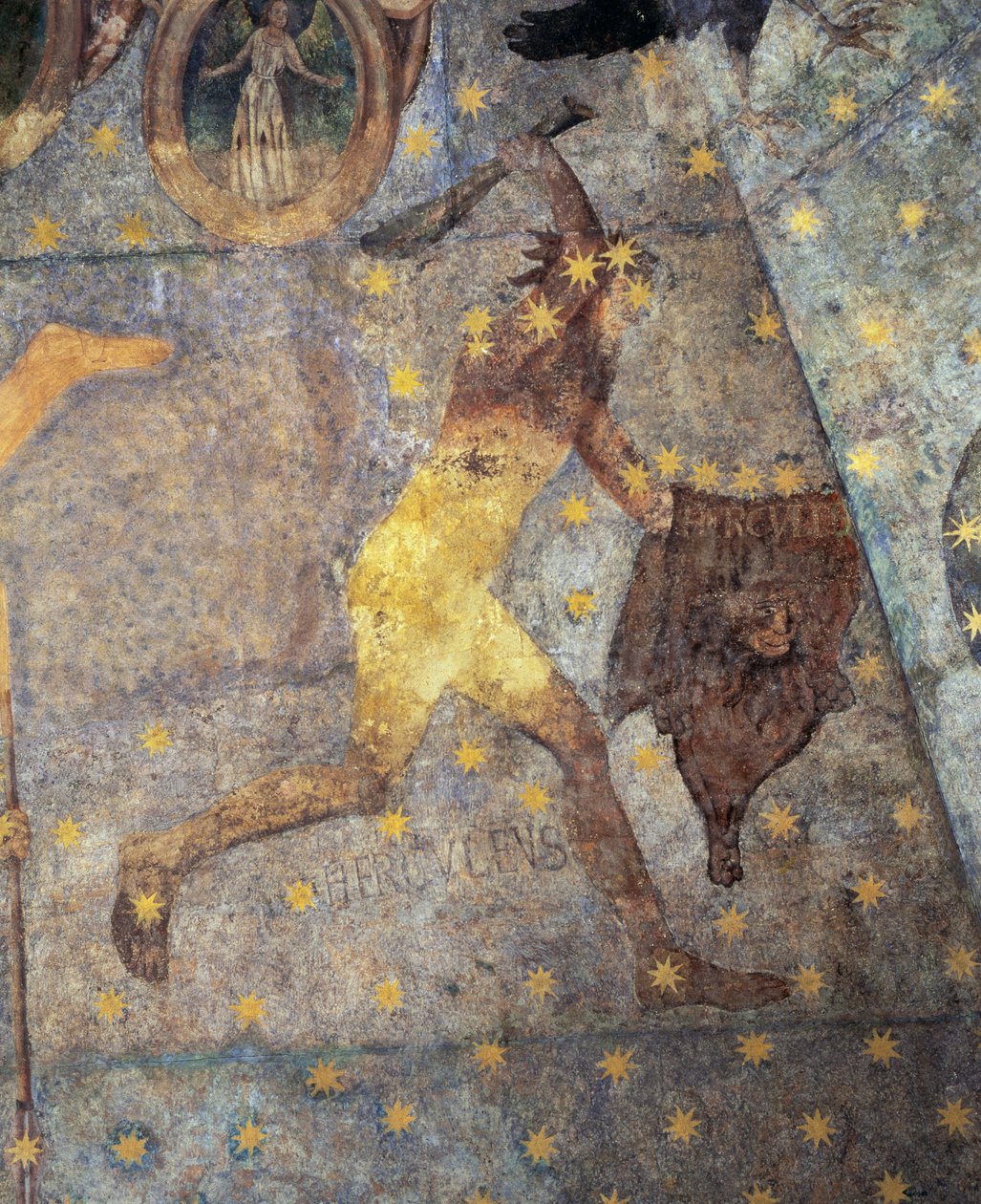 Dome of the Zodiac, Detail of Hercules by Fernando Gallego