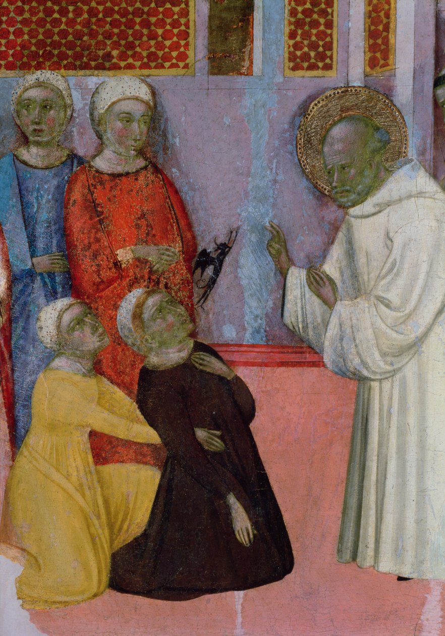 Exorcism of a Man Possessed by a Demon, from the Altarpiece of St ...