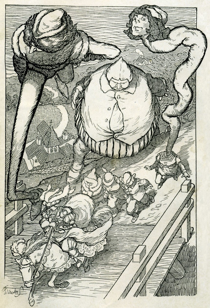 Fables: The Prince Entered the City Followed by His Servants ...