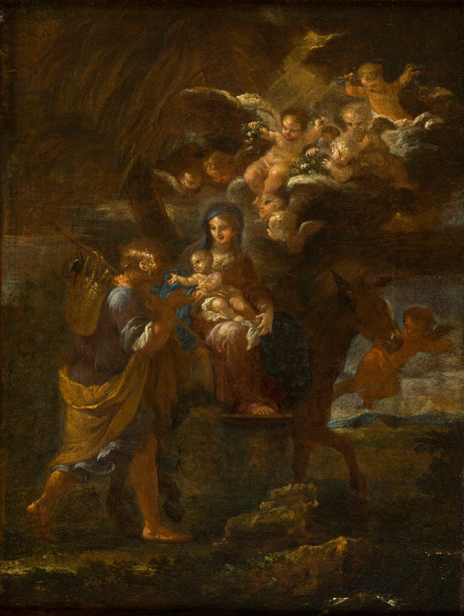 The Flight into Egypt by Filippo Lauri: Buy fine art prints