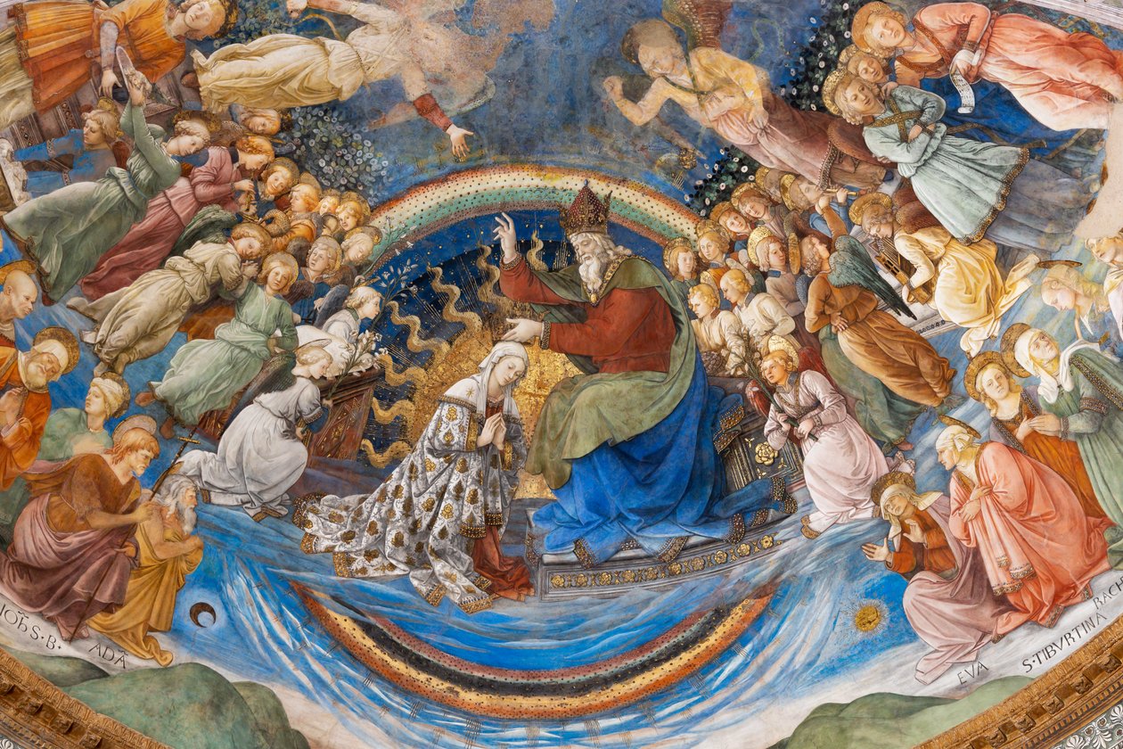 Coronation of Mary by Filippo Lippi: Buy fine art print